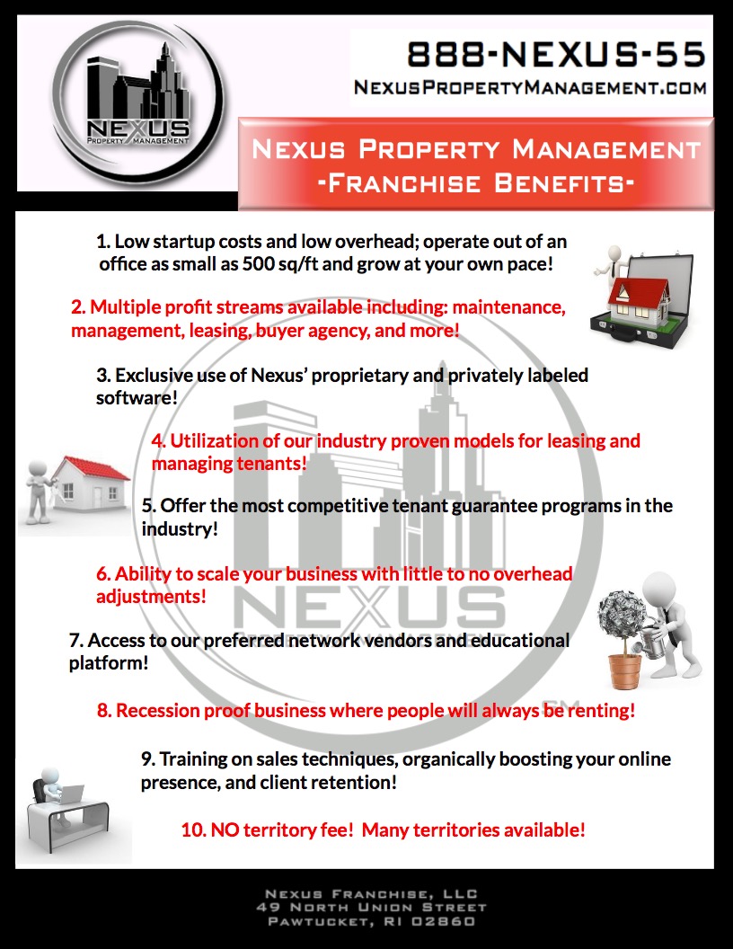 Nexus Property Management™ Franchise New Office Construction Complete