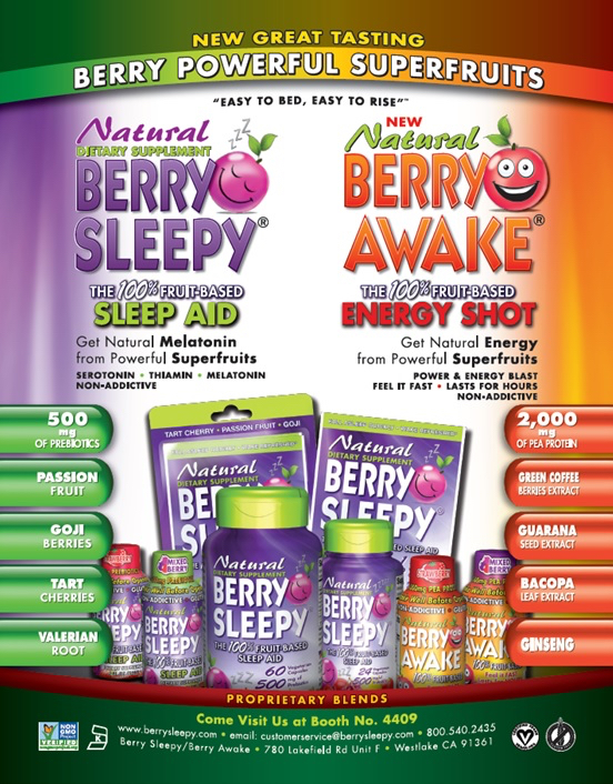 Berry Sleepy and Berry Awake Rolling Out in Major Accounts Nationally