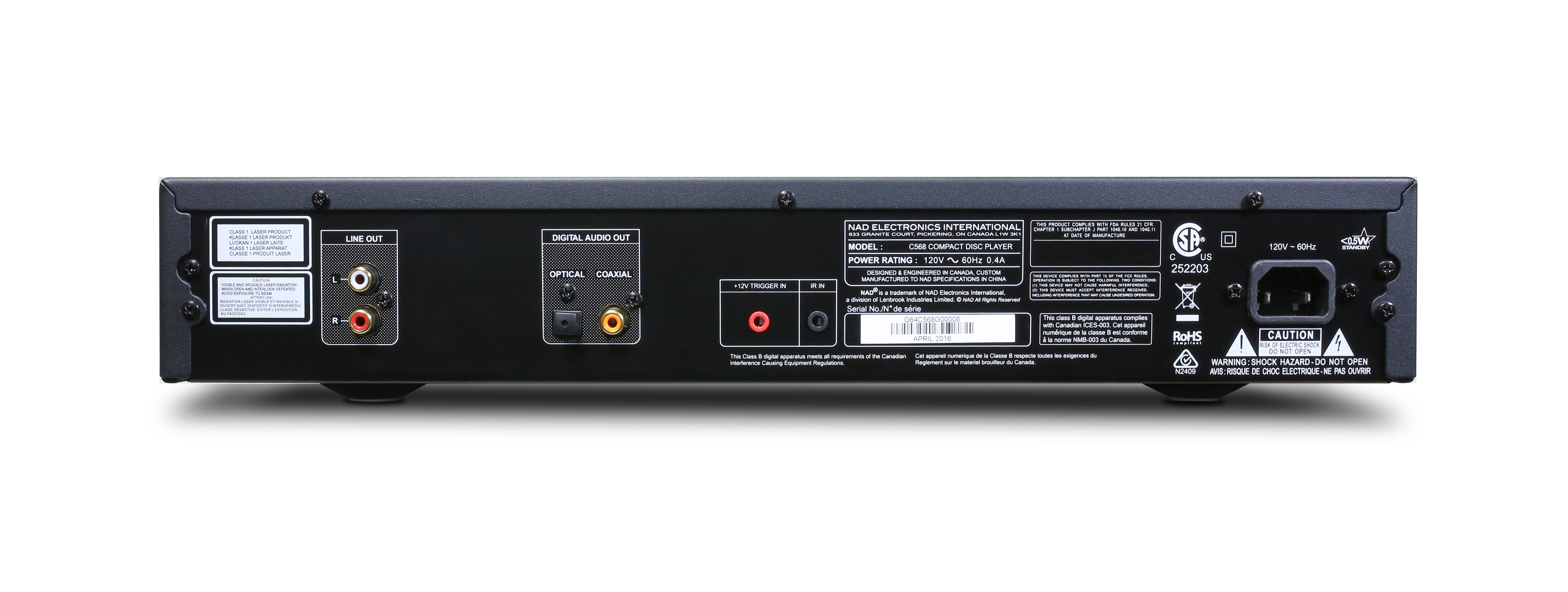 NAD Introduces Performance Minded C 568 CD Player Newswire